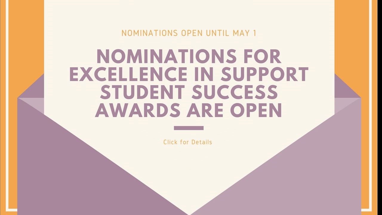 Excellence in Supporting Students Award for Support Staff